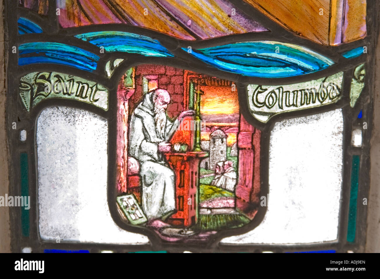 Stained Glass Window Edinburgh Castle Scotland May 2007 Stock Photo - Alamy