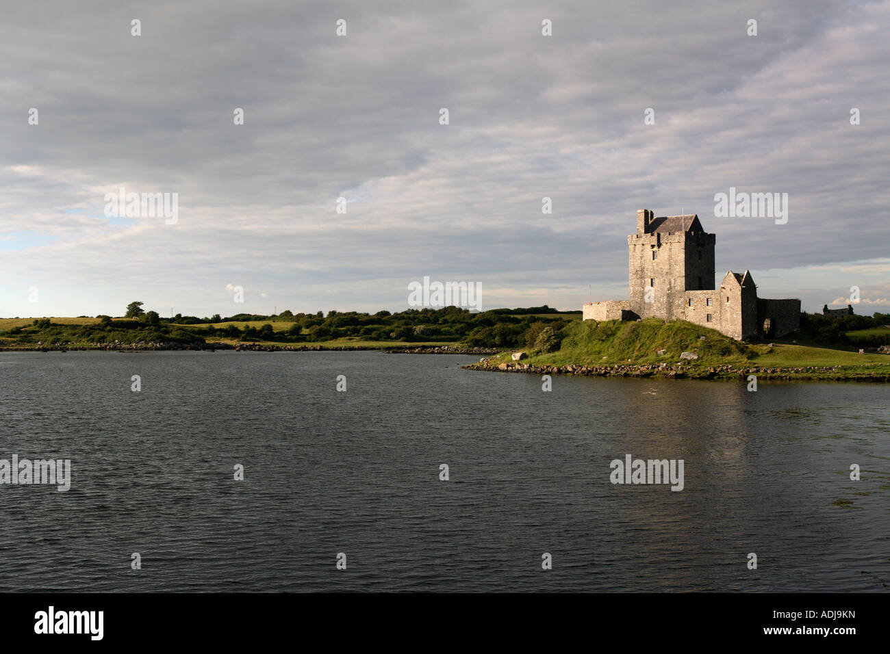 europe west coast of ireland county galway kinvara dunguaire castle ...