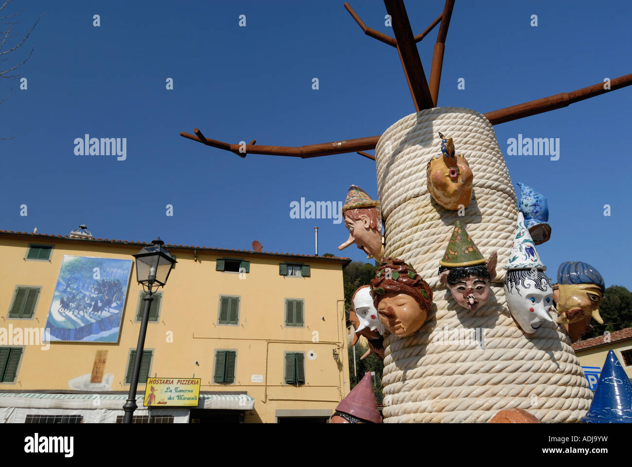 Collodi, Pinocchio's village, Tuscany, Italy Stock Photo - Alamy