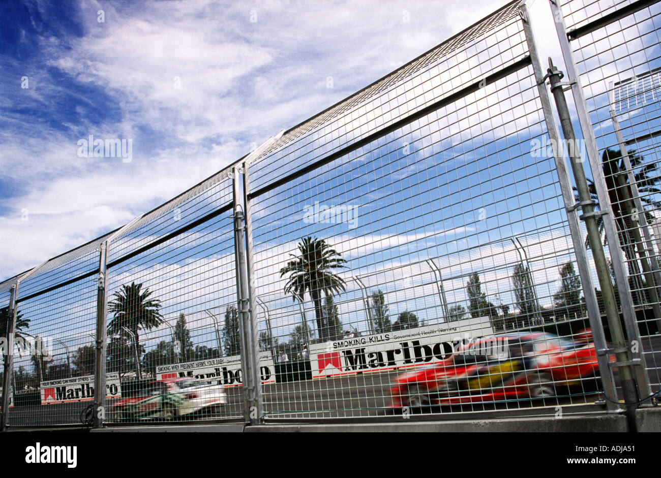 Albert Park Circuit Motor Racing Australian GP Stock Photo - Alamy
