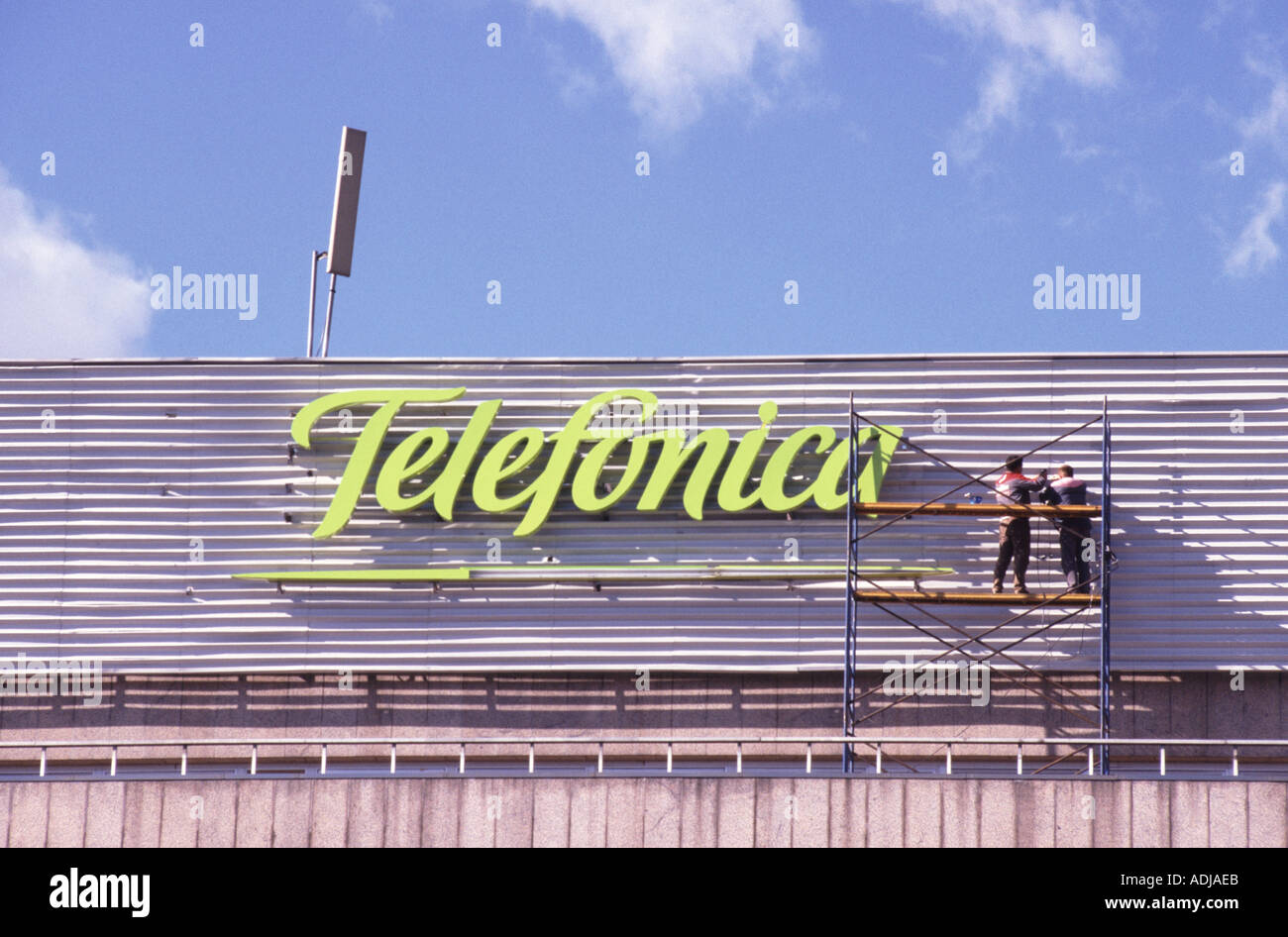 Telefonica logo hi-res stock photography and images - Alamy