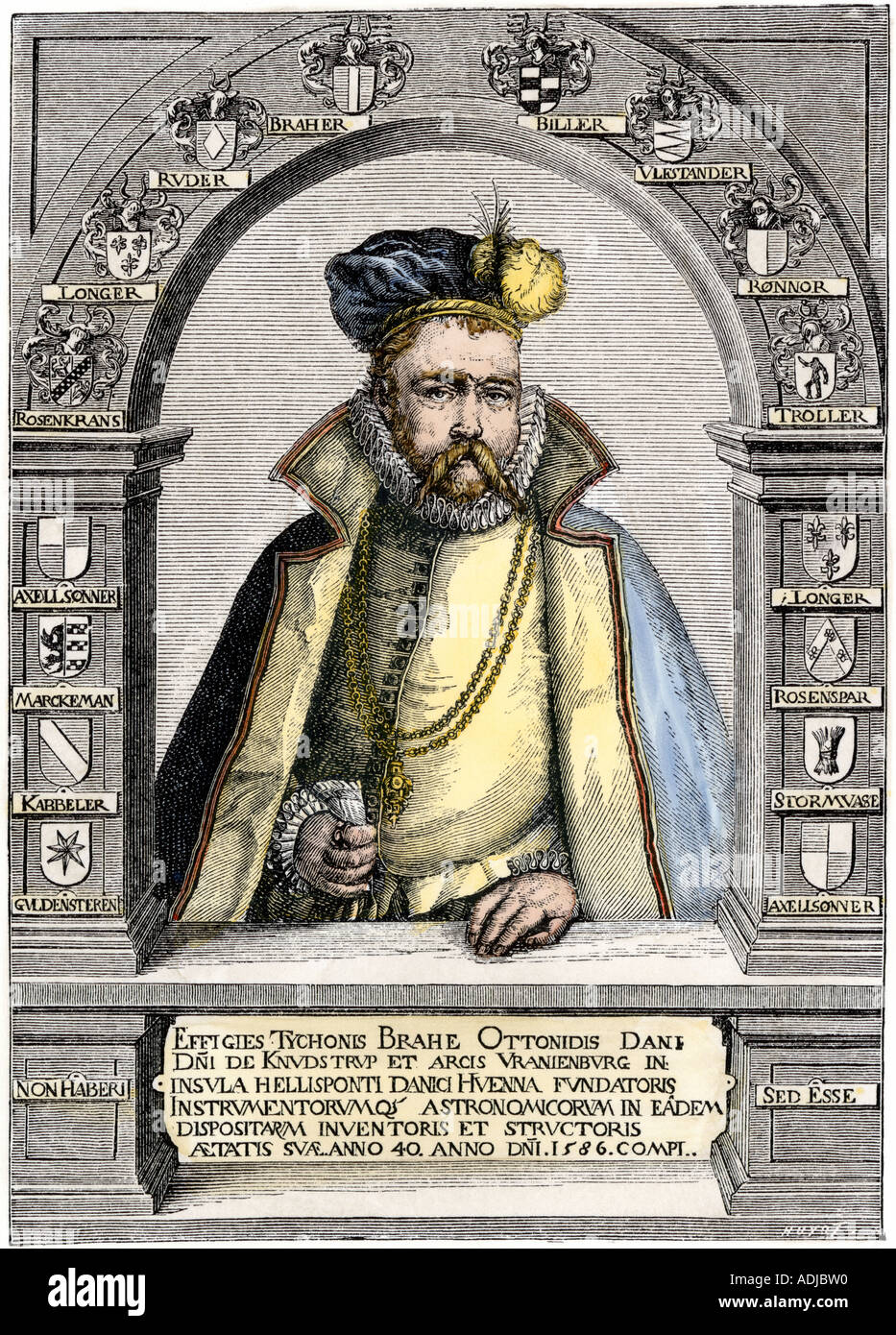 Tycho brahe portrait hi-res stock photography and images - Alamy