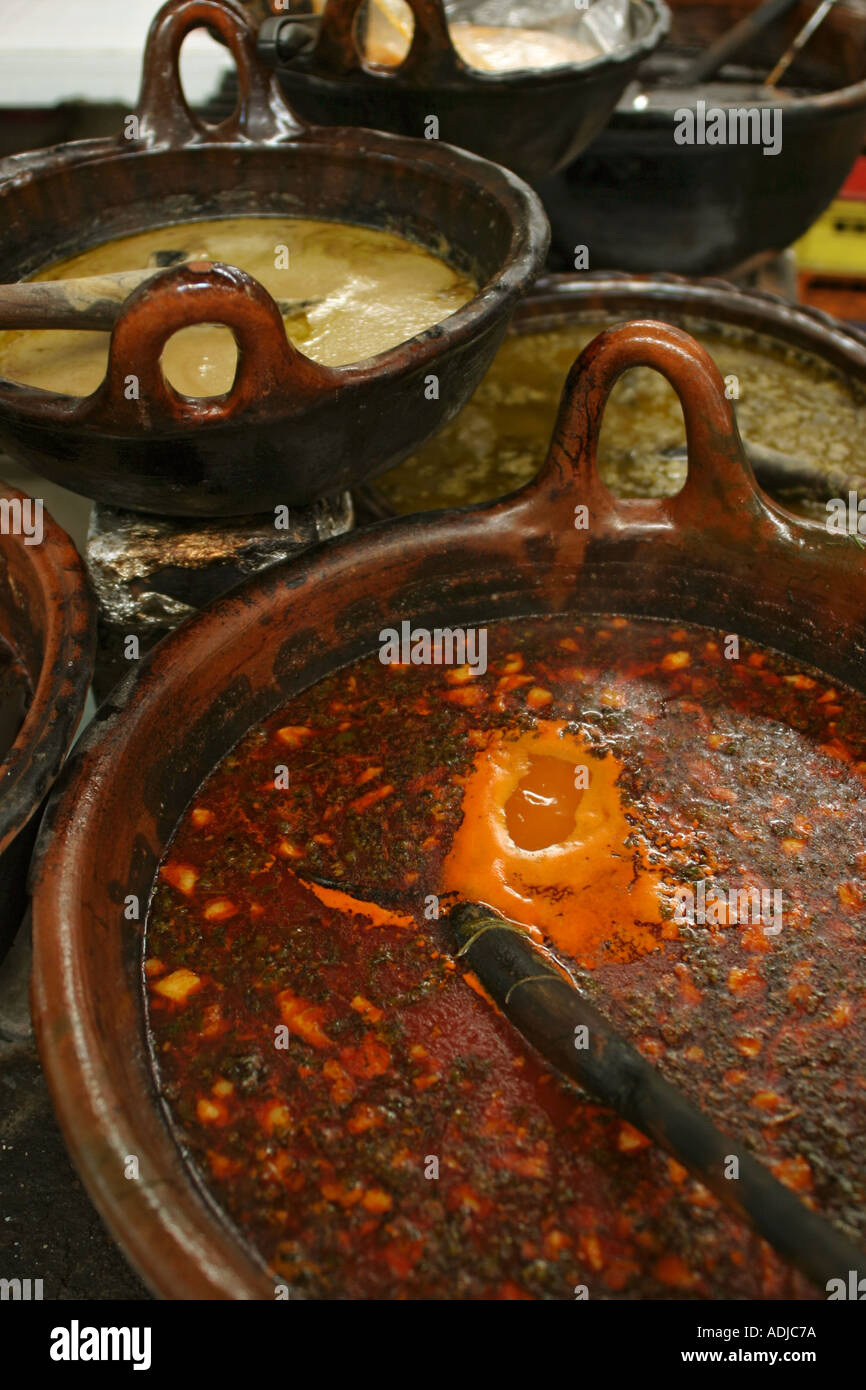 mexican cooking pots Stock Photo - Alamy