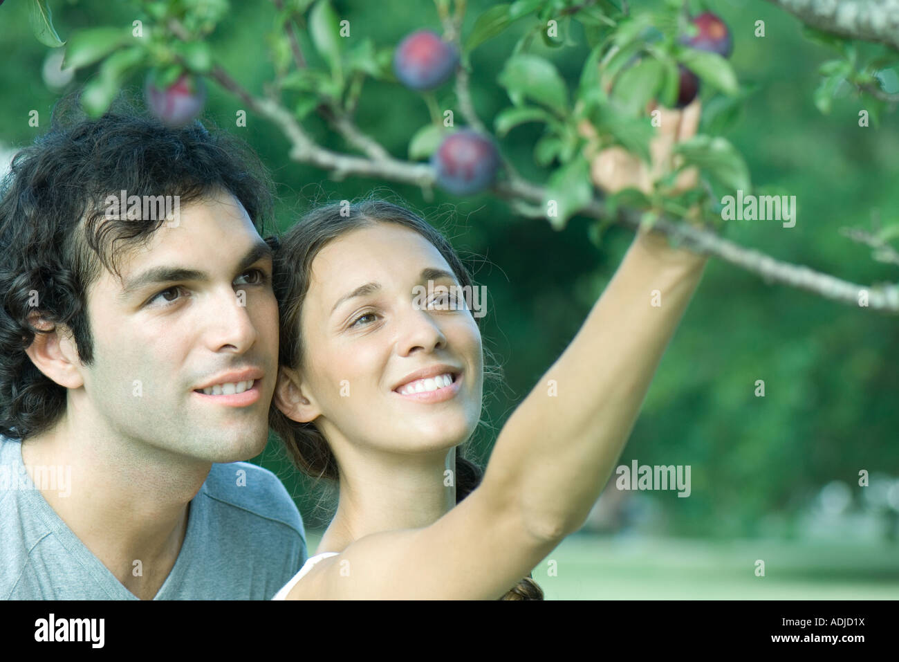 Man eating plum hi-res stock photography and images - Alamy