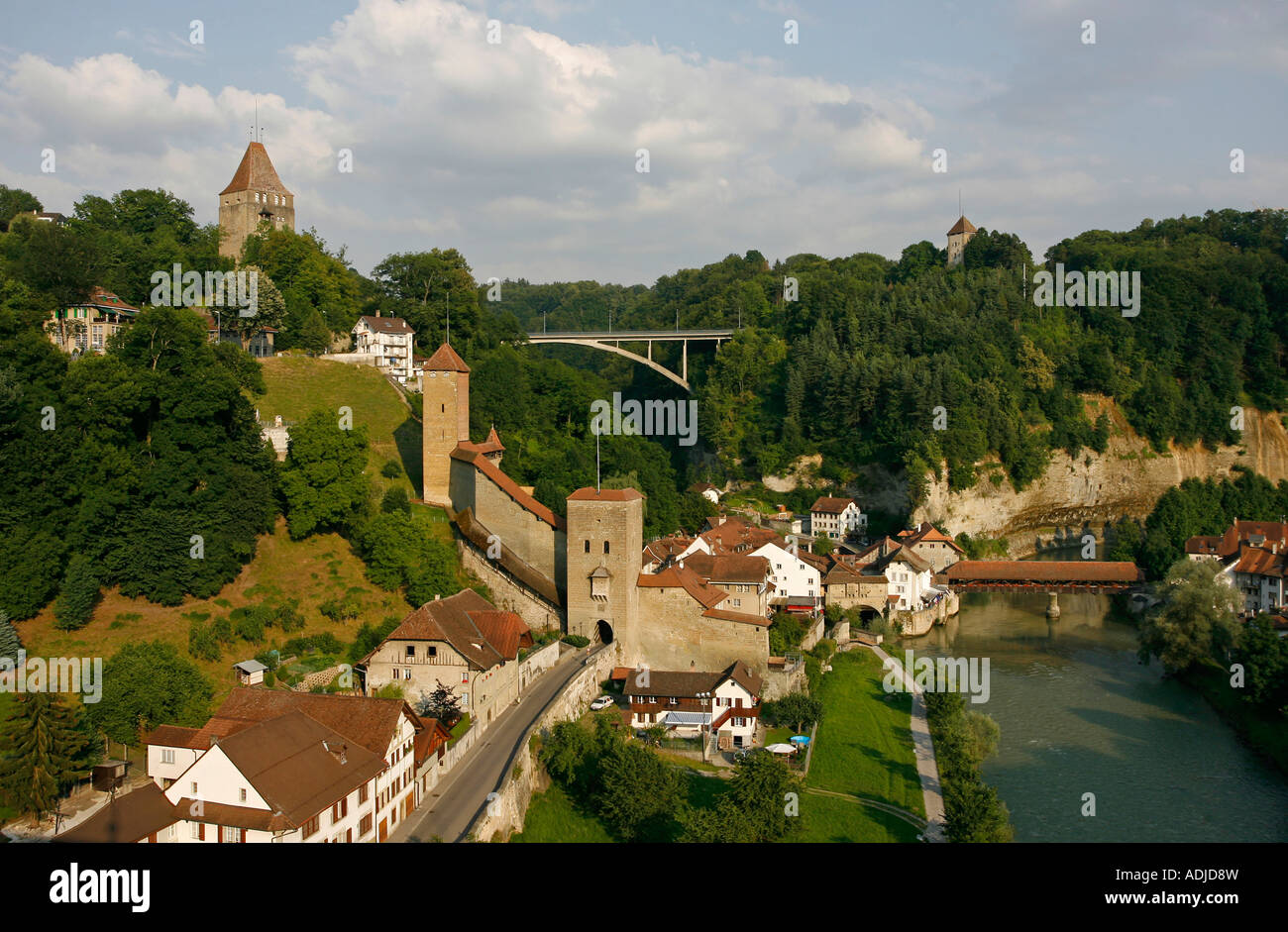 Fribourg Switzerland Europe Stock Photo - Alamy