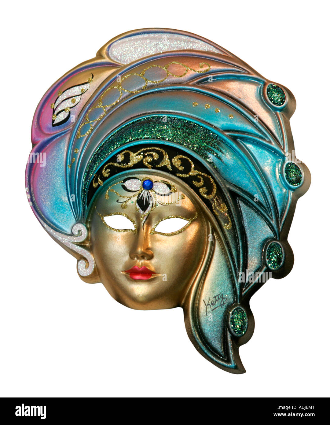 Italian theatre mask hi-res stock photography and images - Alamy