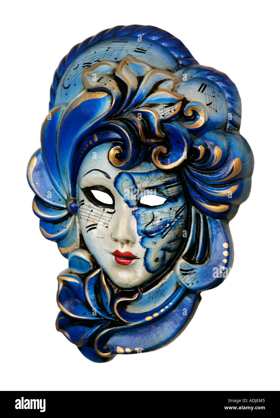 Italian mask Venetian festival carnival Italy masquerade disguise Stock ...