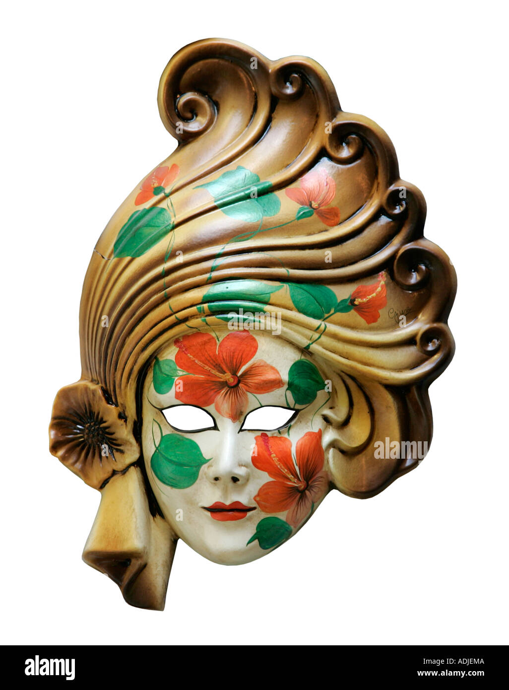 Italian theatre mask hi-res stock photography and images - Alamy