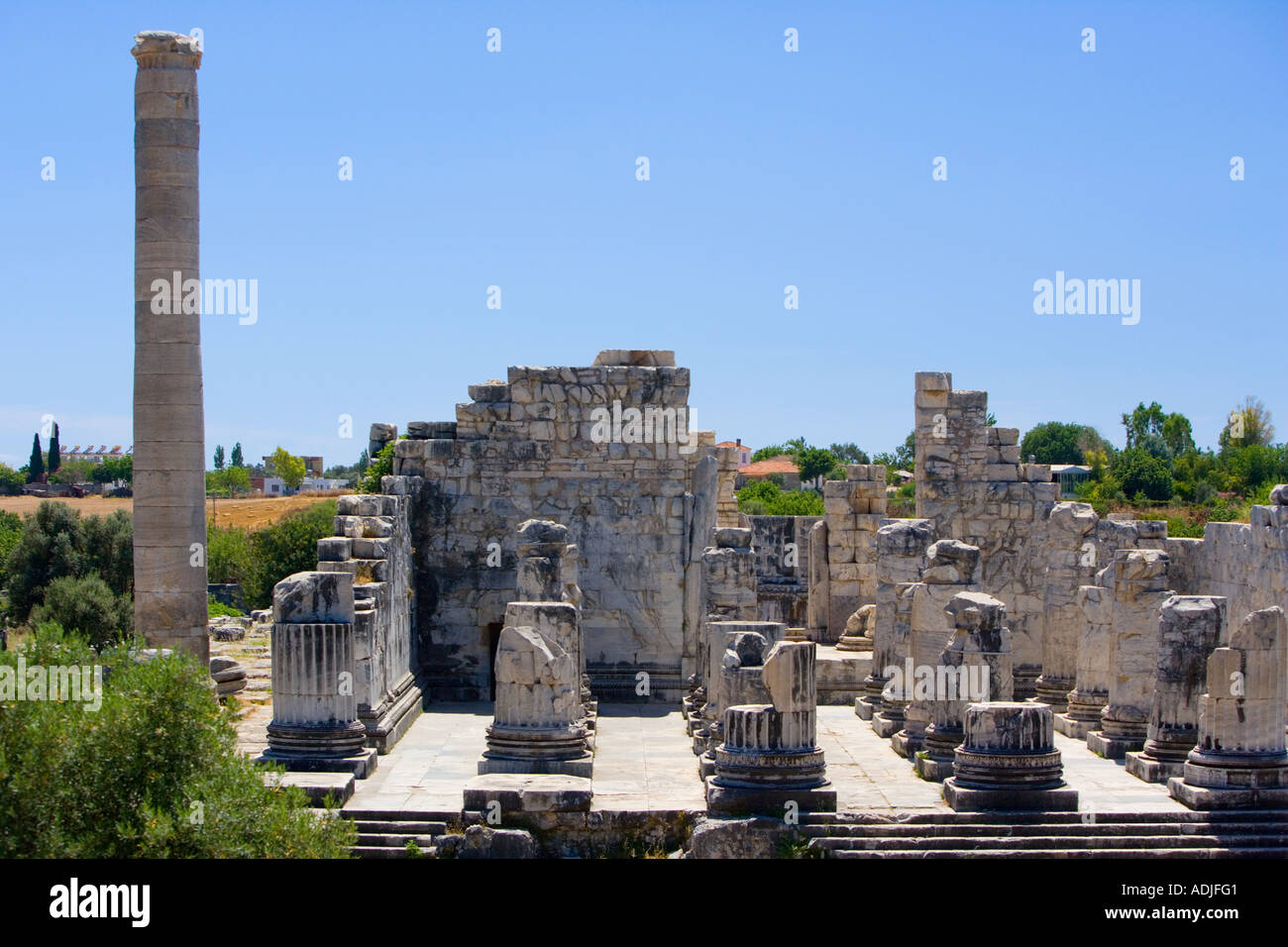 Temple of Apollo, Didim, Altinkum, Turkey Stock Photo - Alamy