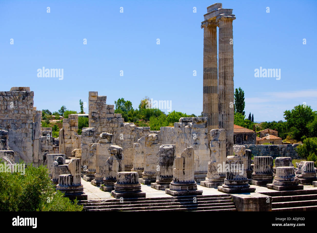 Temple of Apollo, Didim, Turkey Stock Photo - Alamy