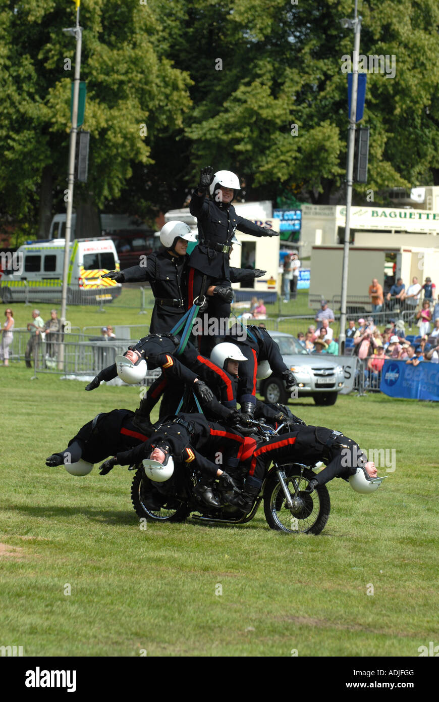 Motor Cycle Display Team High Resolution Stock Photography and Images ...