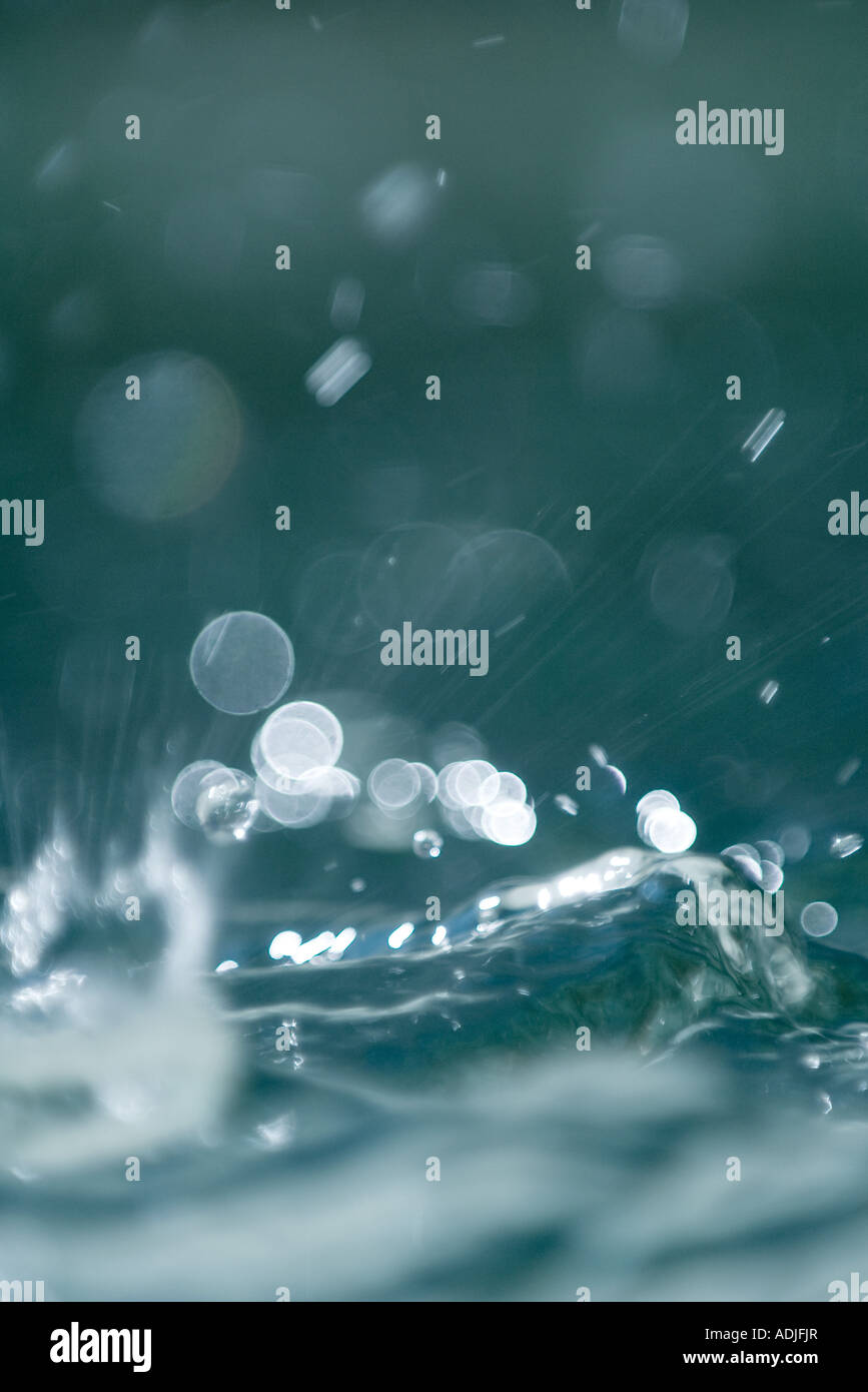 Water splashing, extreme close-up Stock Photo - Alamy