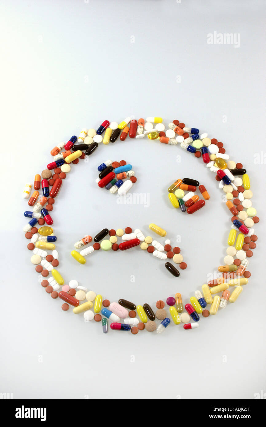 face of tablets Stock Photo - Alamy