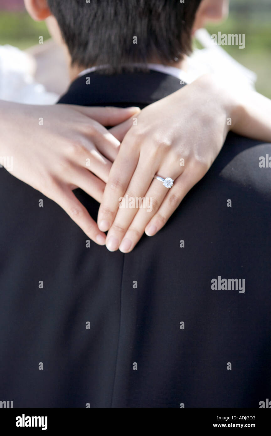 Wedding a bridegroom and a bride Stock Photo - Alamy