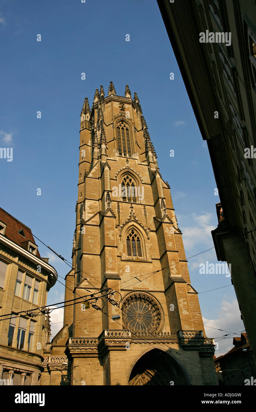 Cathedrale st nicolas fribourg hi-res stock photography and images - Alamy