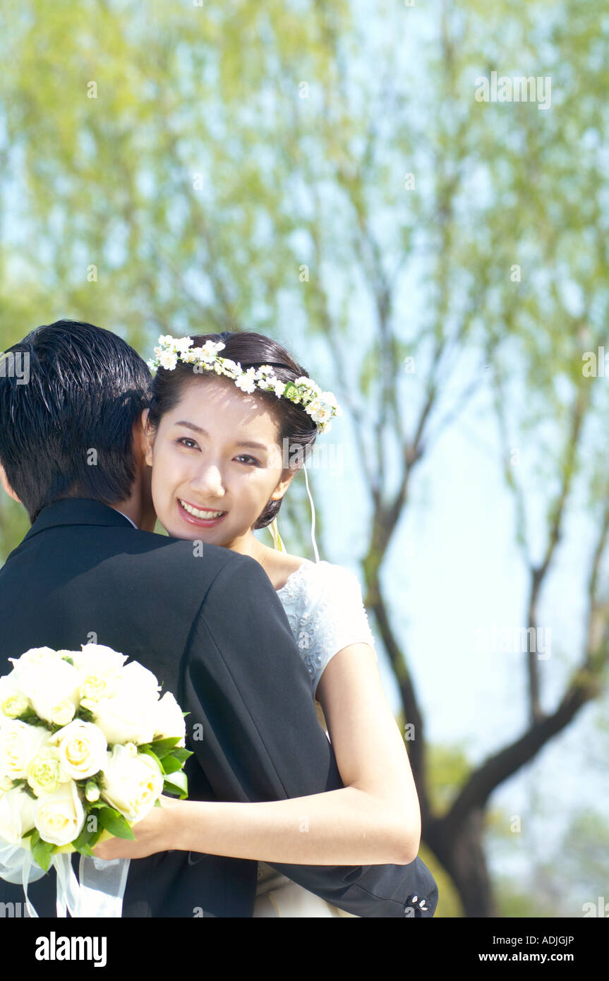 Half a bride hi-res stock photography and images - Alamy