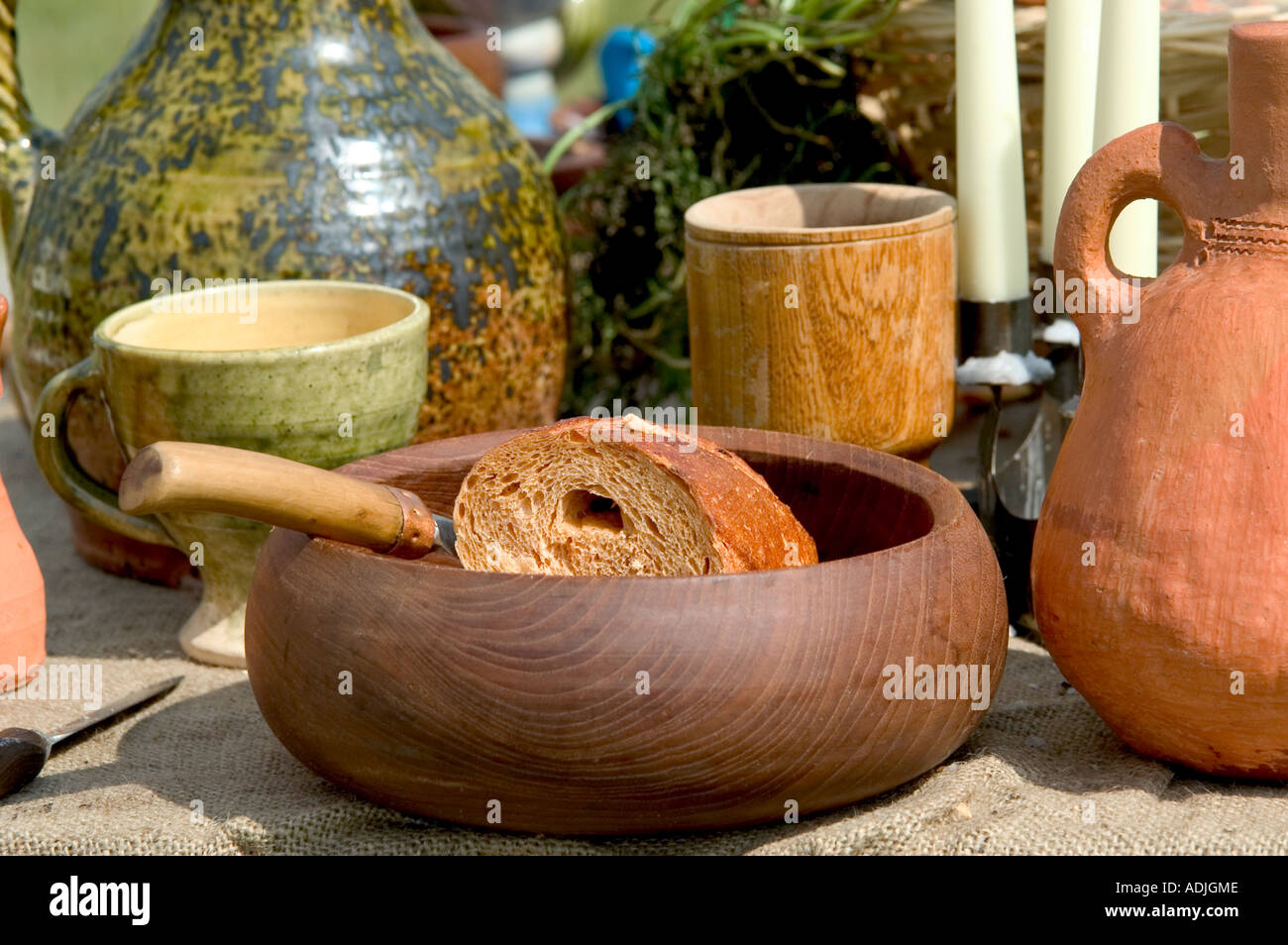 Middle ages food hi-res stock photography and images - Alamy