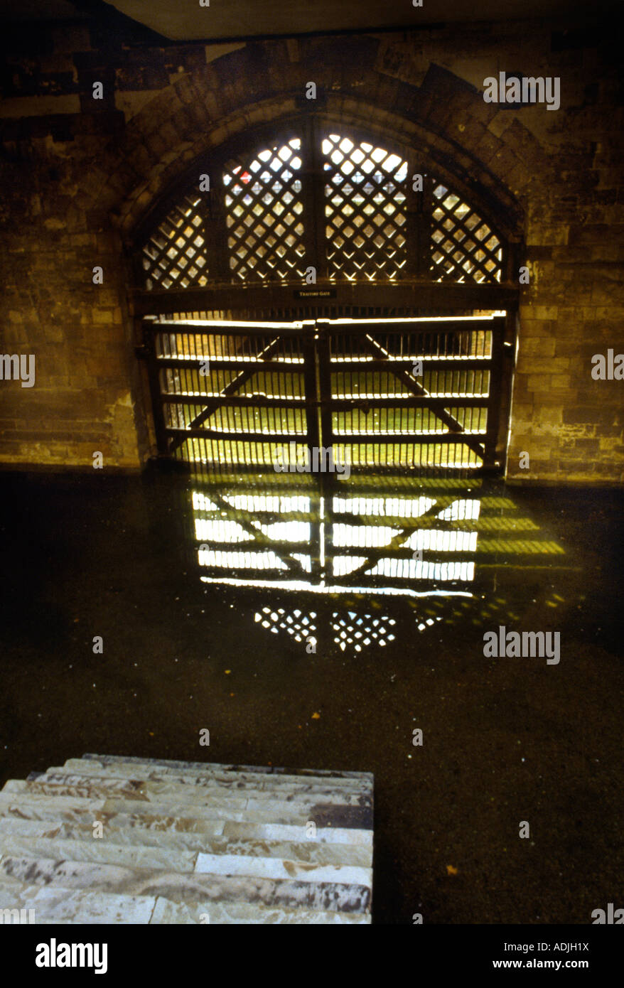 The Tower Of London And Traitors Gate Stock Photos & The Tower Of ...