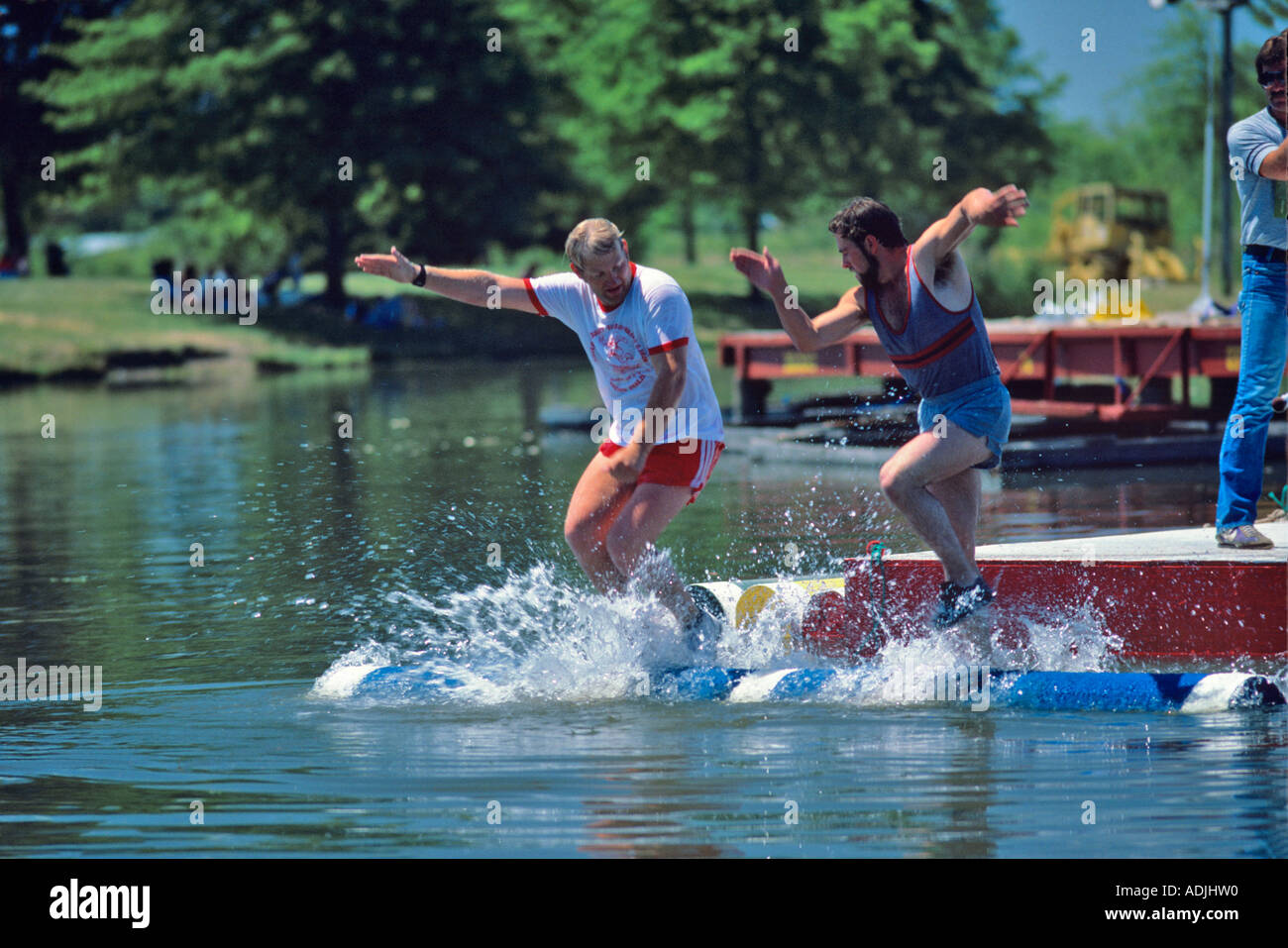 Log Rolling Competition High Resolution Stock Photography and Images ...