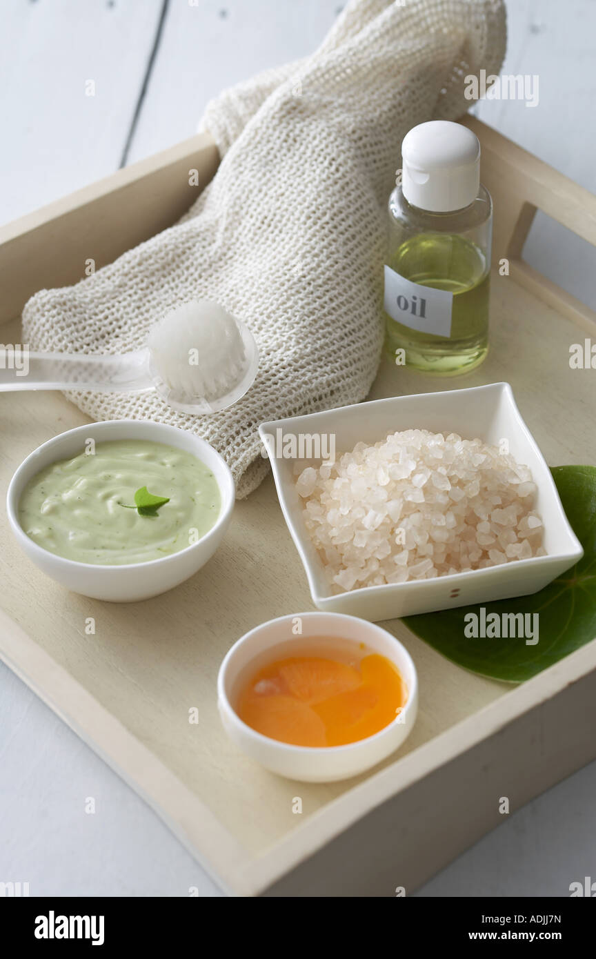 aroma therapy items Stock Photo - Alamy