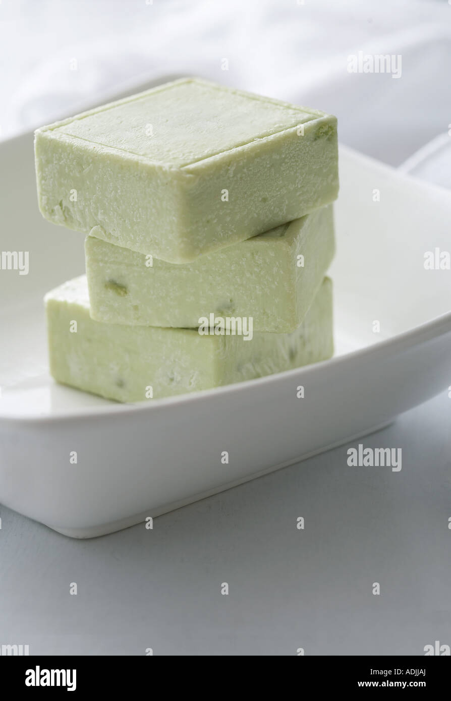 bath items soap many Stock Photo - Alamy