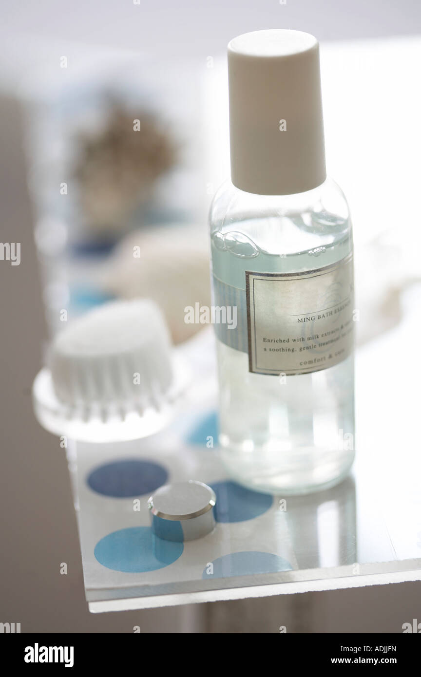 brush and body mist Stock Photo - Alamy