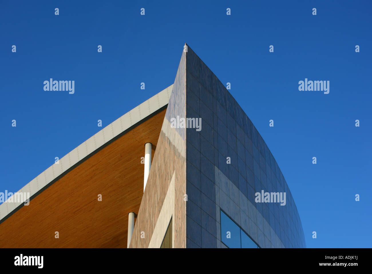 The Atradius Building modern office building Cardiff Bay Stock Photo ...