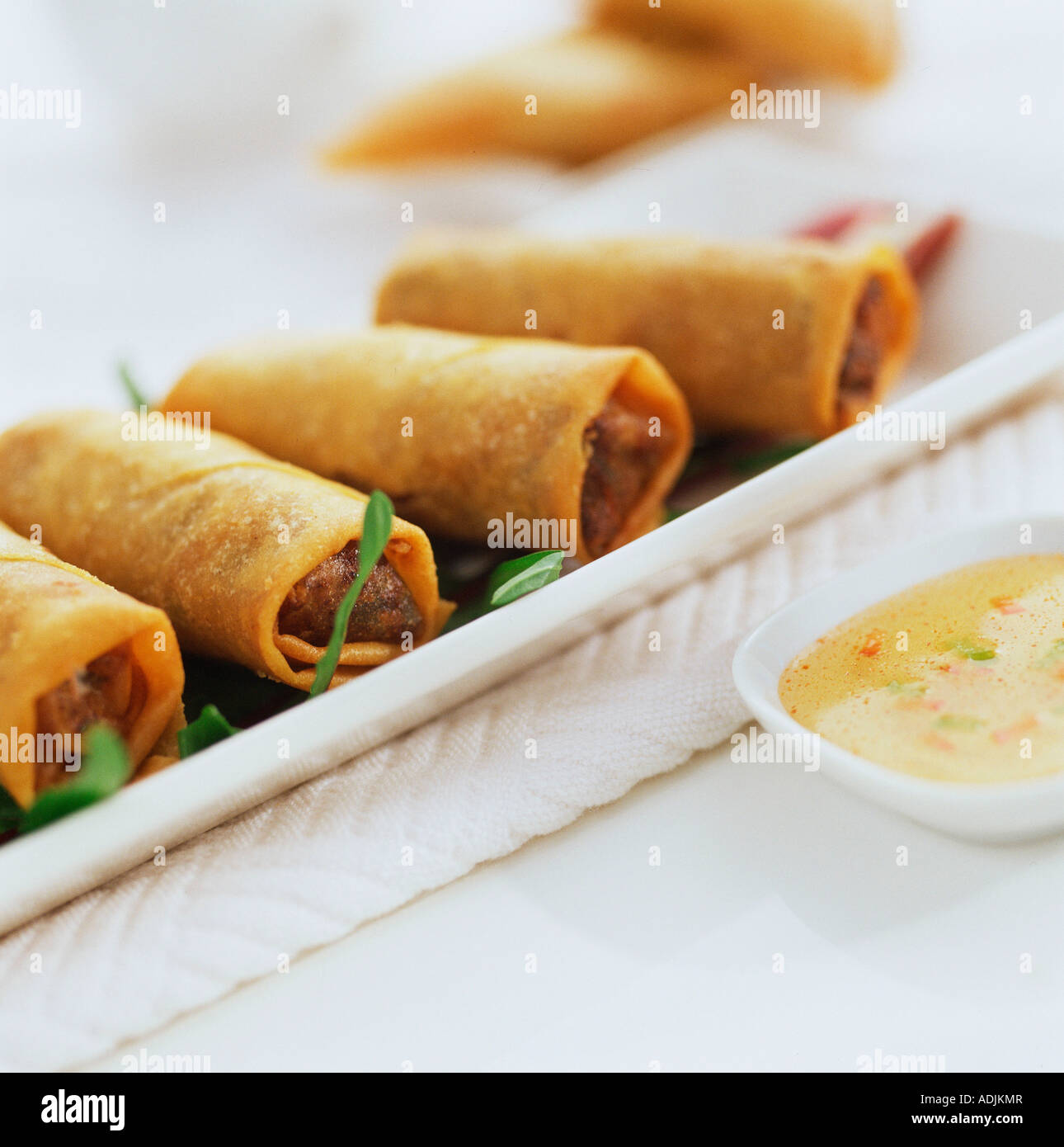Chinese spring roll Stock Photo - Alamy