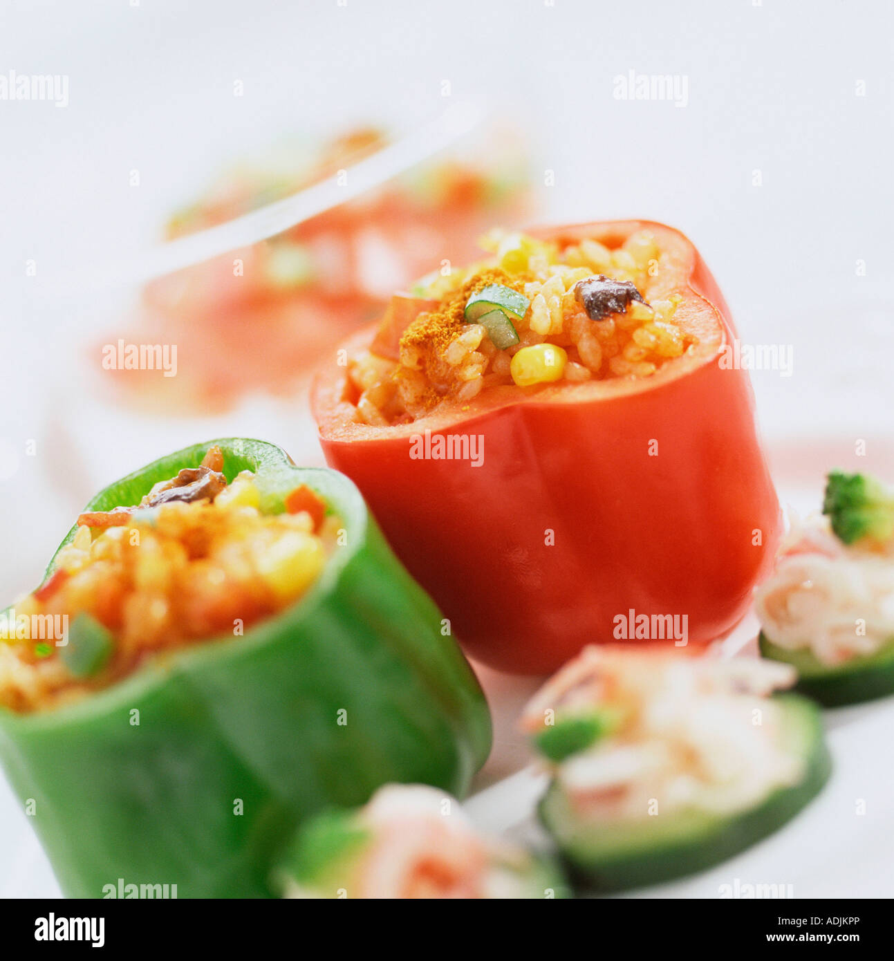 Western food ; fired rice in paprika Stock Photo - Alamy