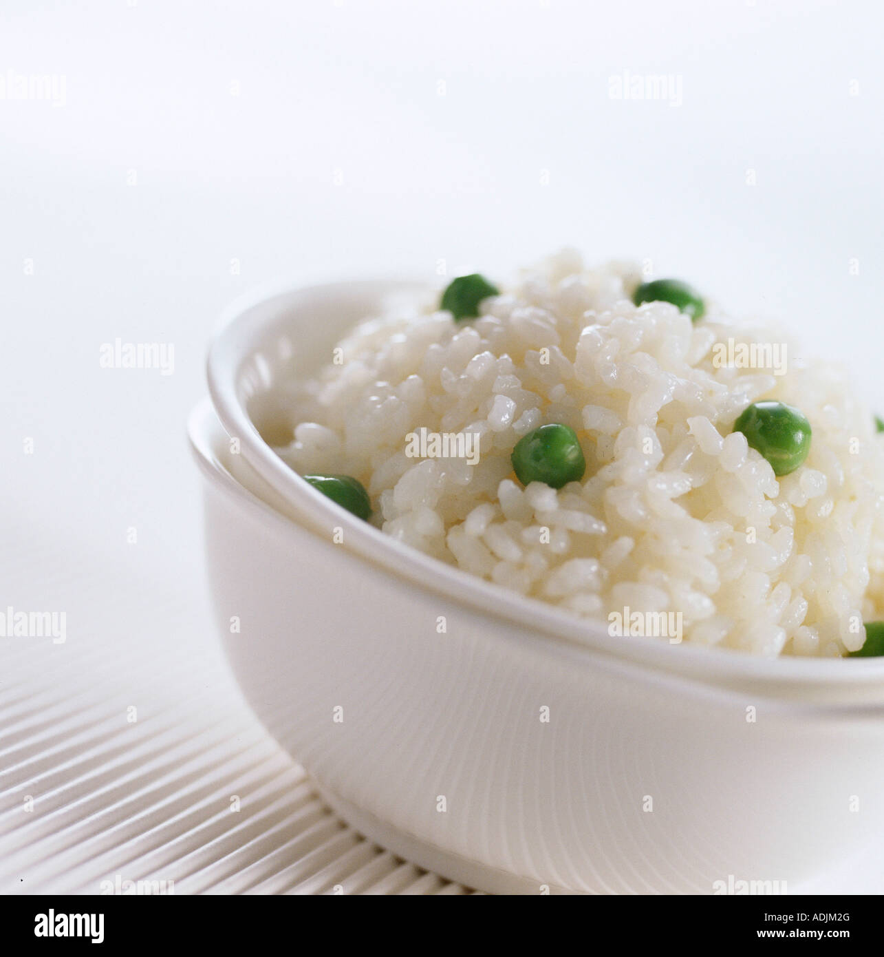 Korean food ; steamed rice and pea Stock Photo - Alamy