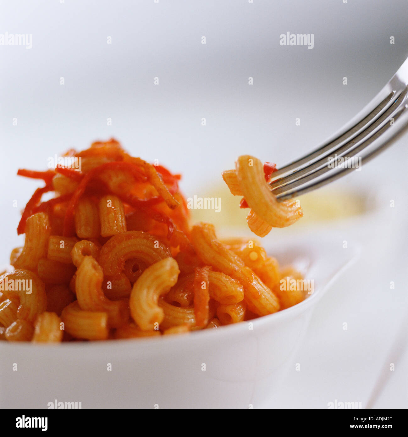 Western dish ; macaroni Stock Photo - Alamy