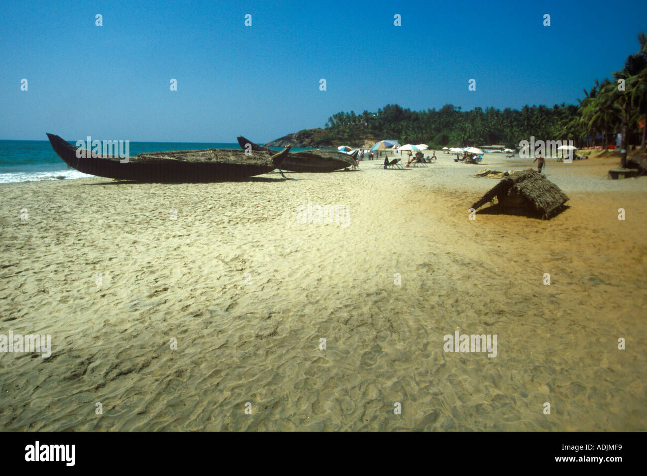 RHS70875 Kovalam Beach Trivandrum Kerala India Stock Photo - Alamy