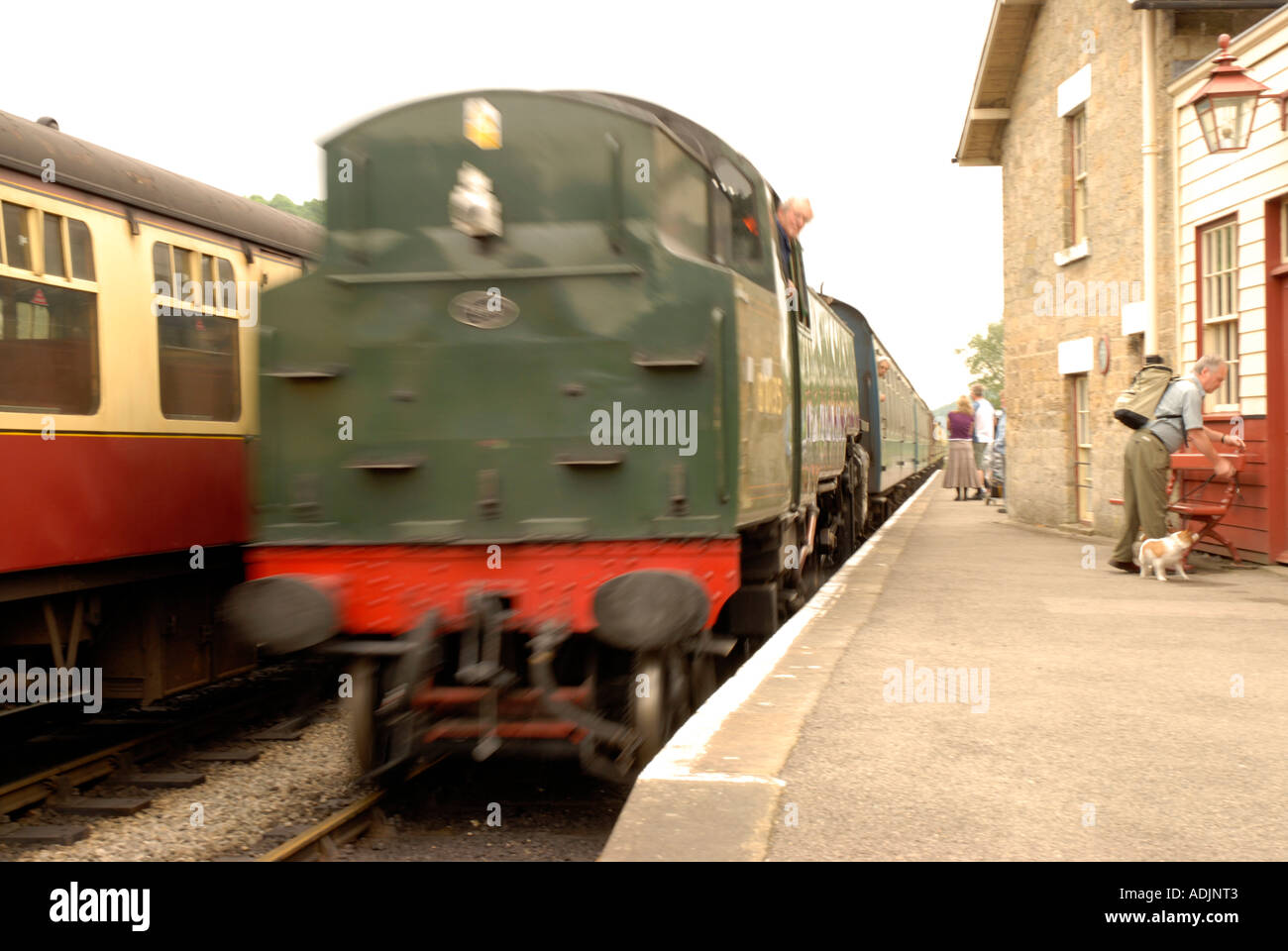 A Train Ride Stock Photo - Alamy