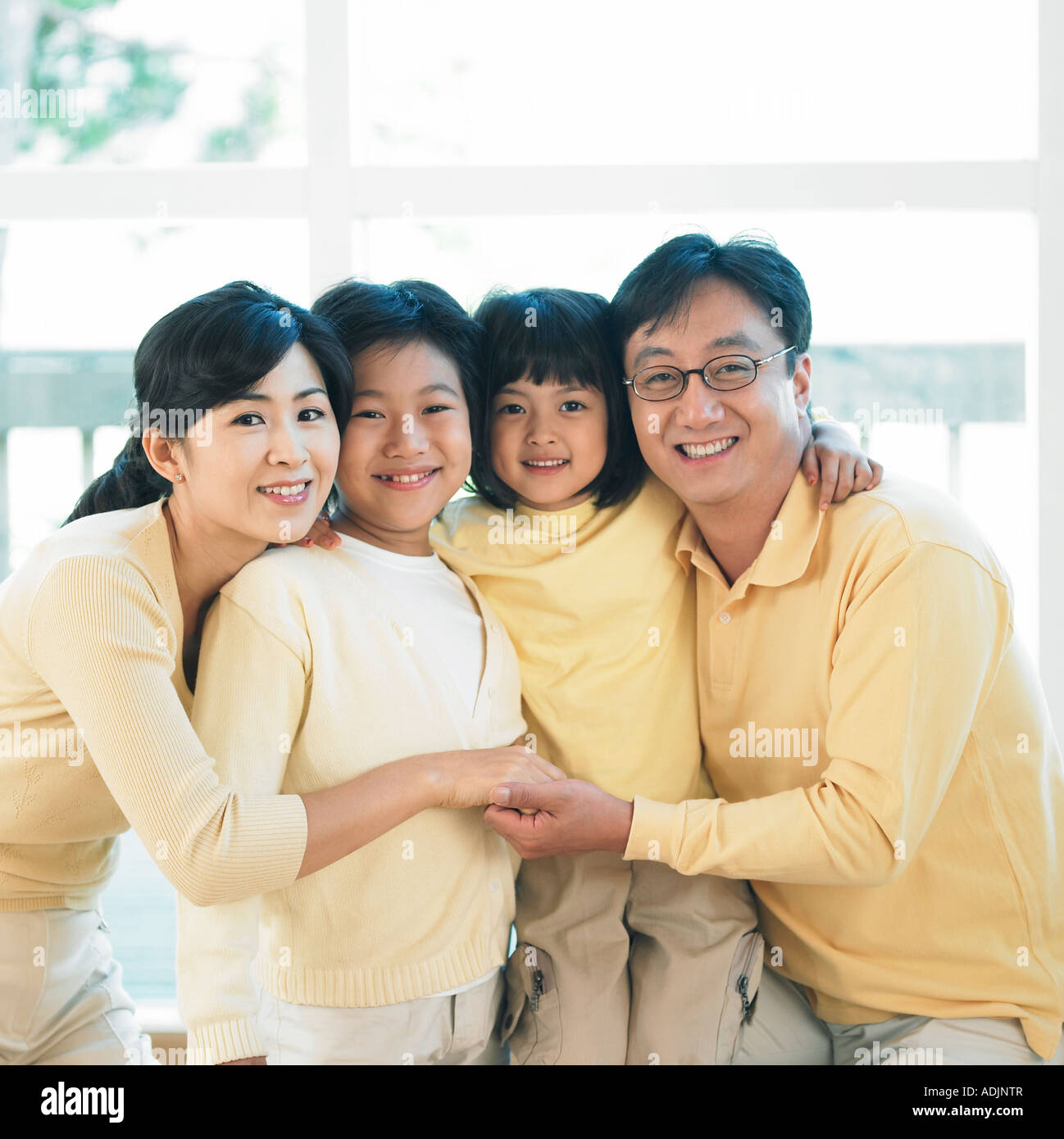 Happy Korean Family