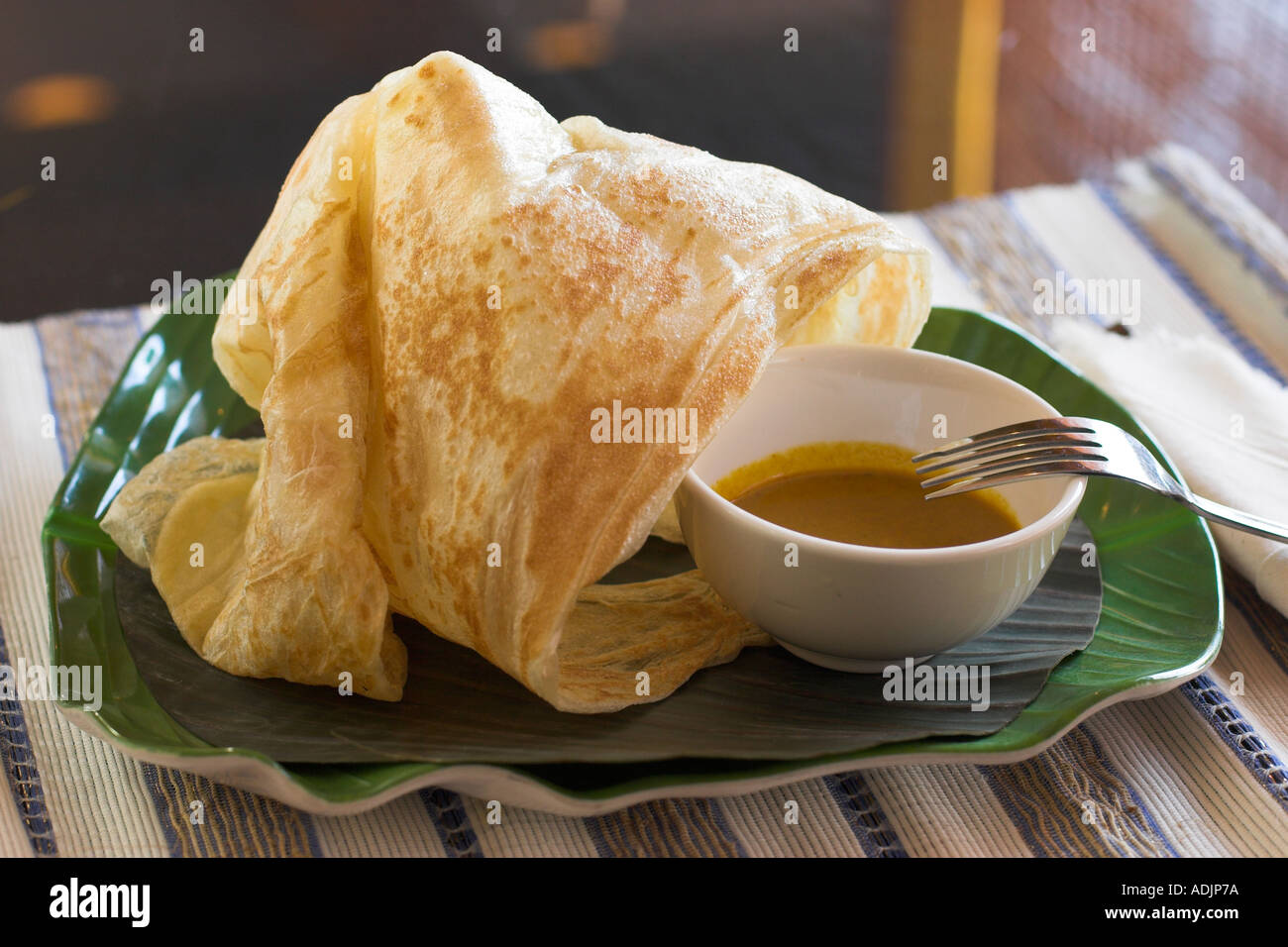 Malaysian Roti Canai Prata Stock Photo - Alamy