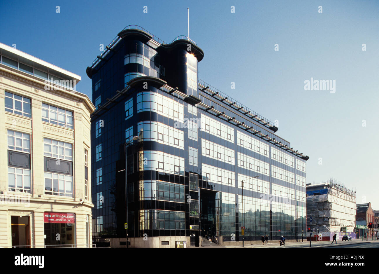 Express building Ancoats Manchester UK Stock Photo - Alamy
