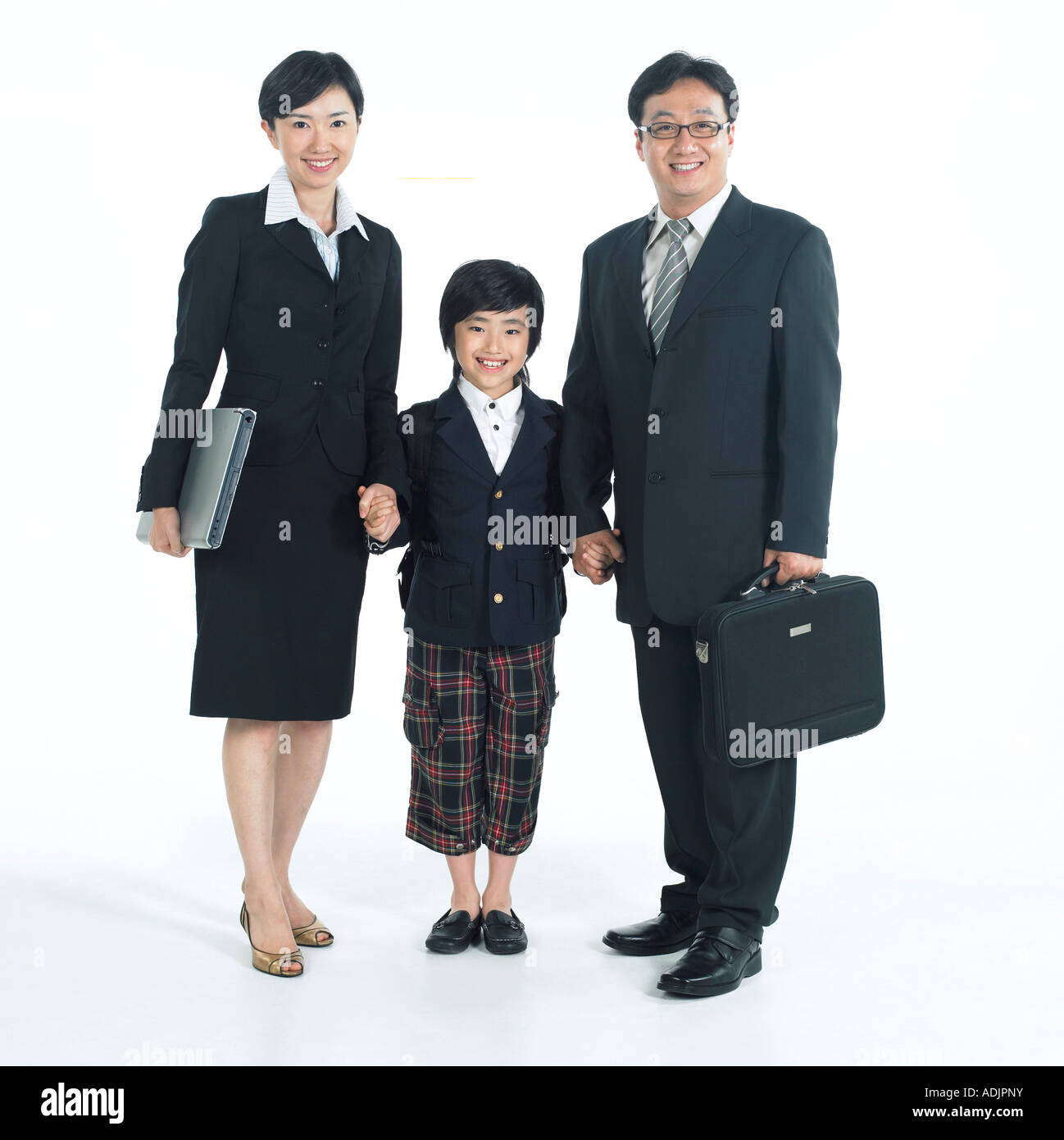 A Korean parents and their son are smiling Stock Photo - Alamy