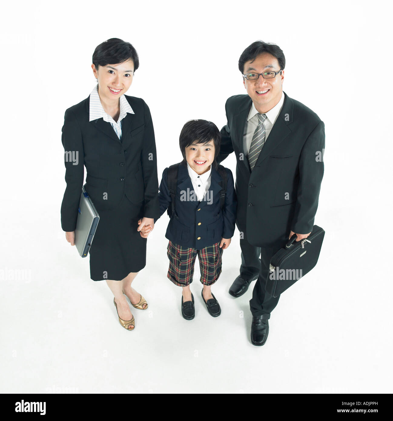 A Korean parents and their son are smiling Stock Photo - Alamy