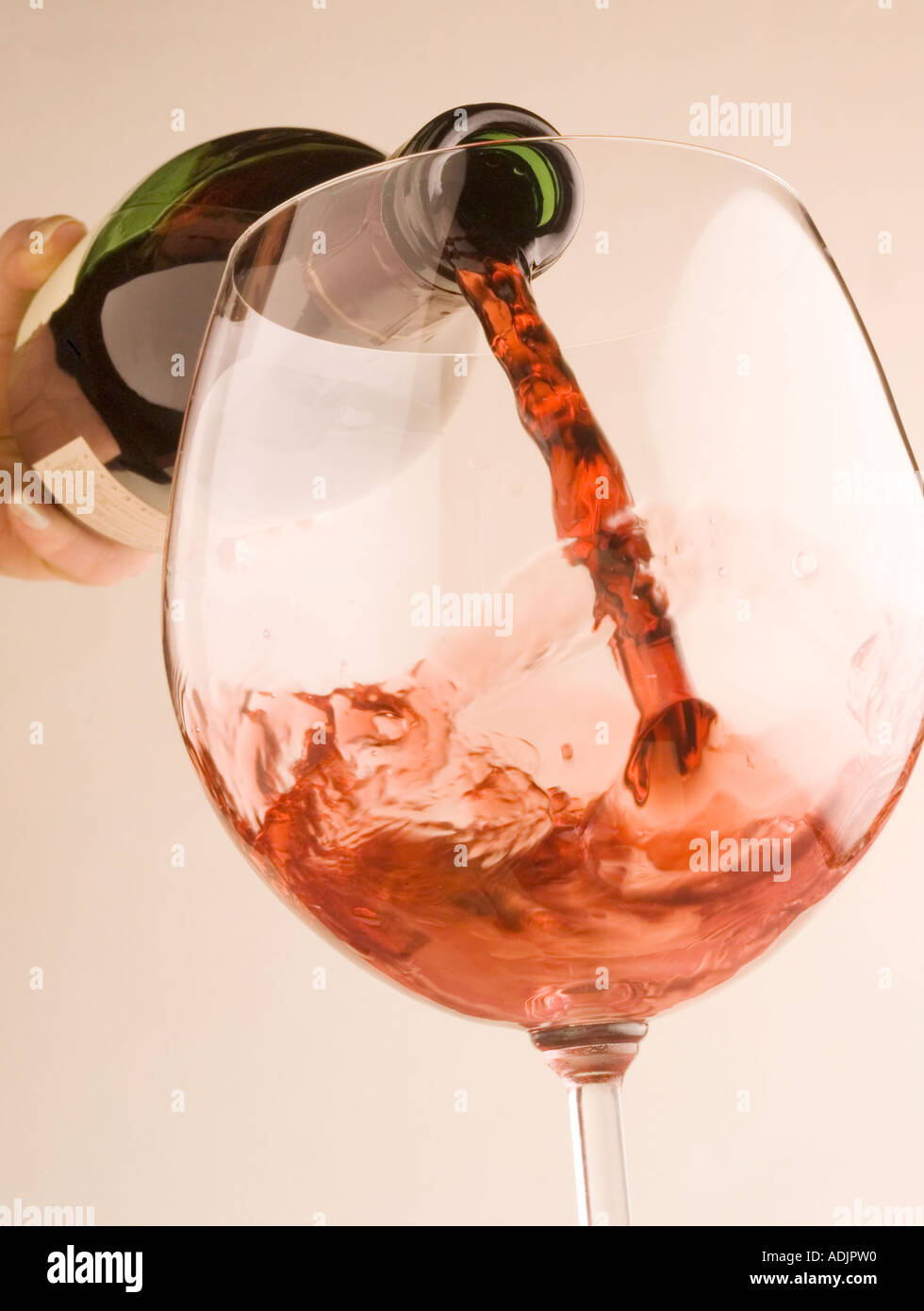 Pouring Red Wine 3 Stock Photo - Alamy