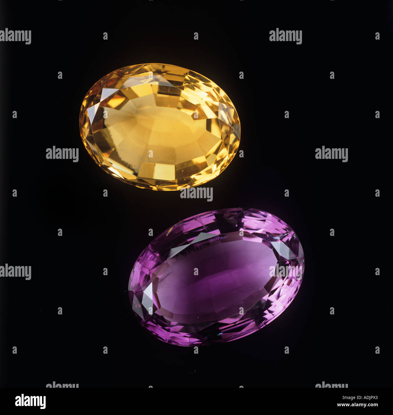 Citrine and amethyst Stock Photo - Alamy