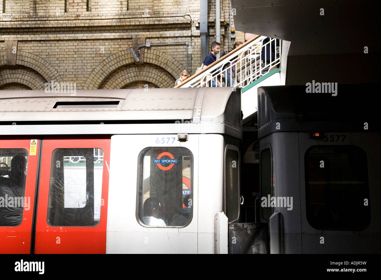 London Underground train Stock Photo - Alamy
