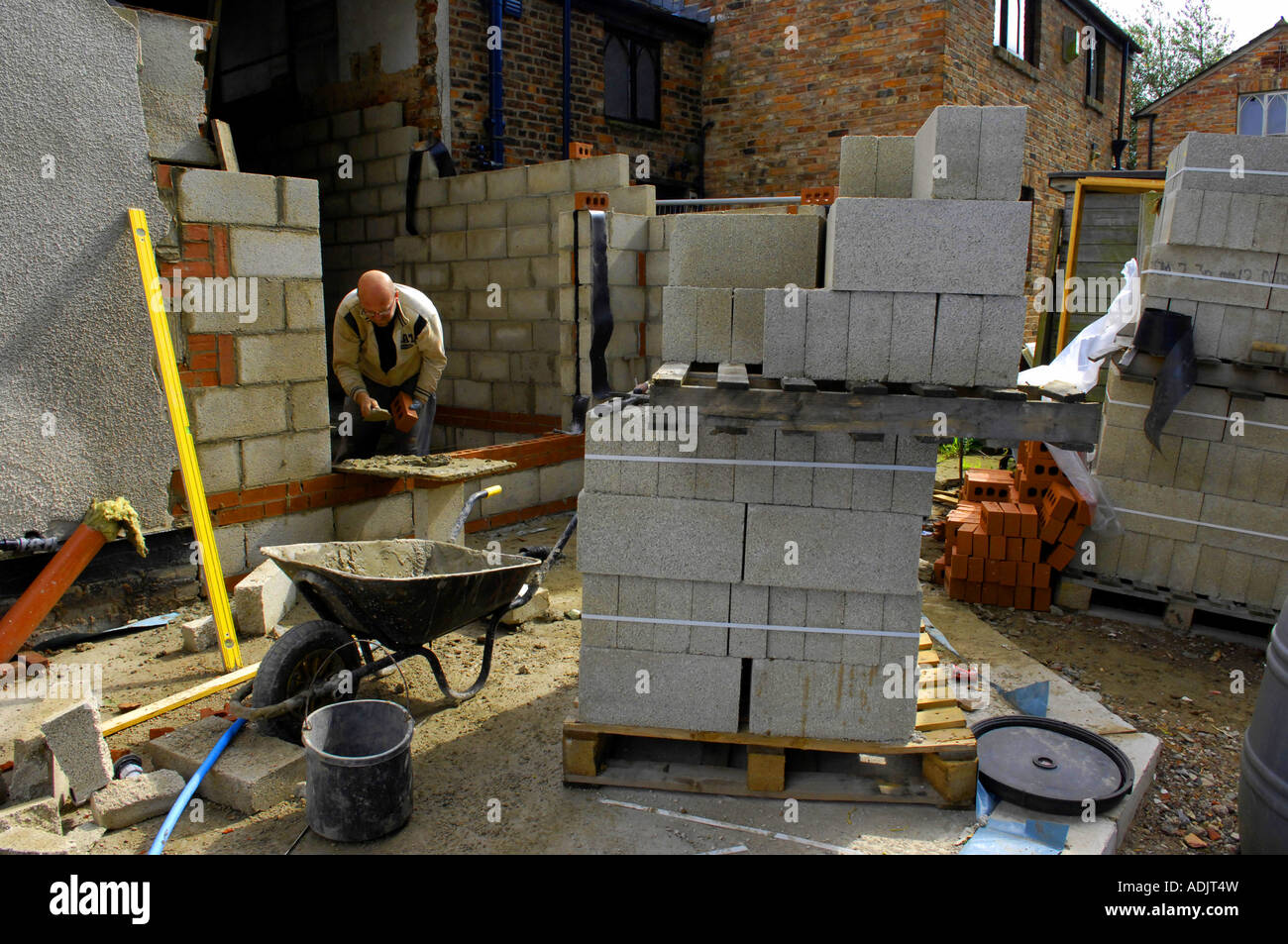 property developing building builder bricklayer bricks mortar house ...