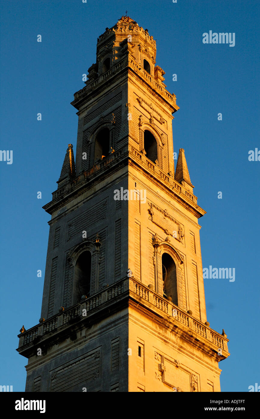 Cathedral bell tower Stock Photo - Alamy