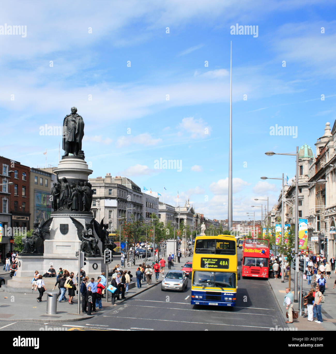 O connell street hi-res stock photography and images - Alamy