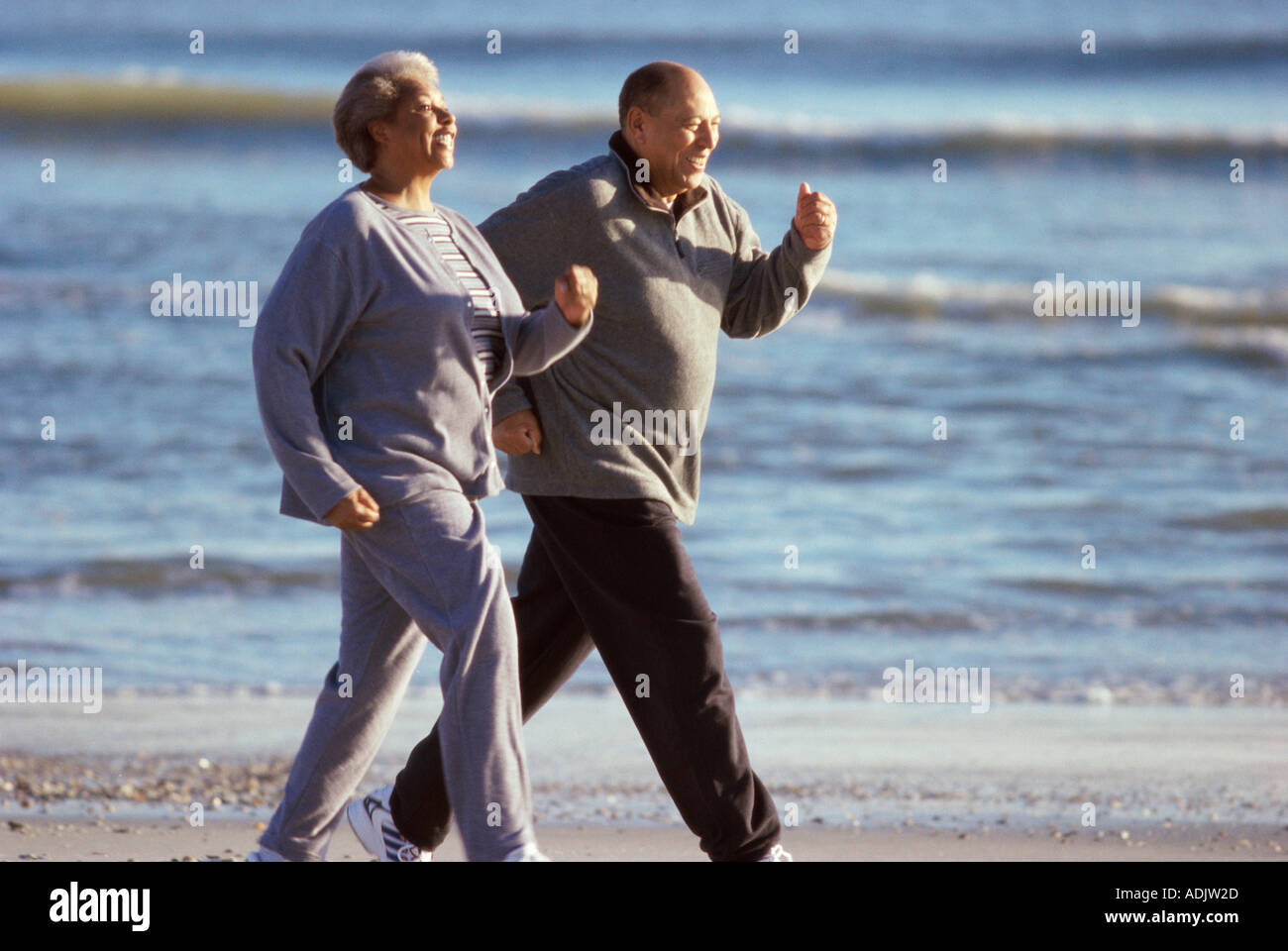 Side Profile Of A Senior Man Walking High Resolution Stock Photography ...
