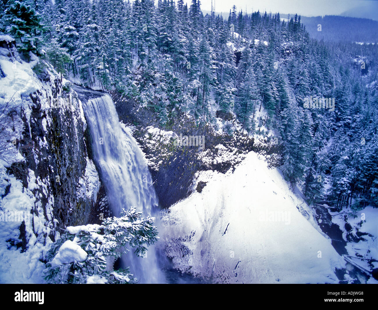 Salt creek falls hi-res stock photography and images - Alamy