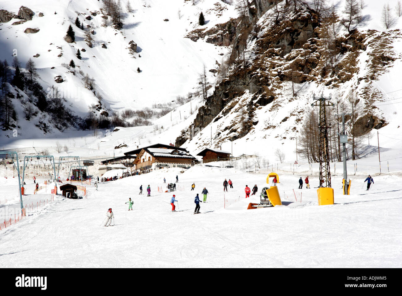 Marmolada ski area hi-res stock photography and images - Alamy