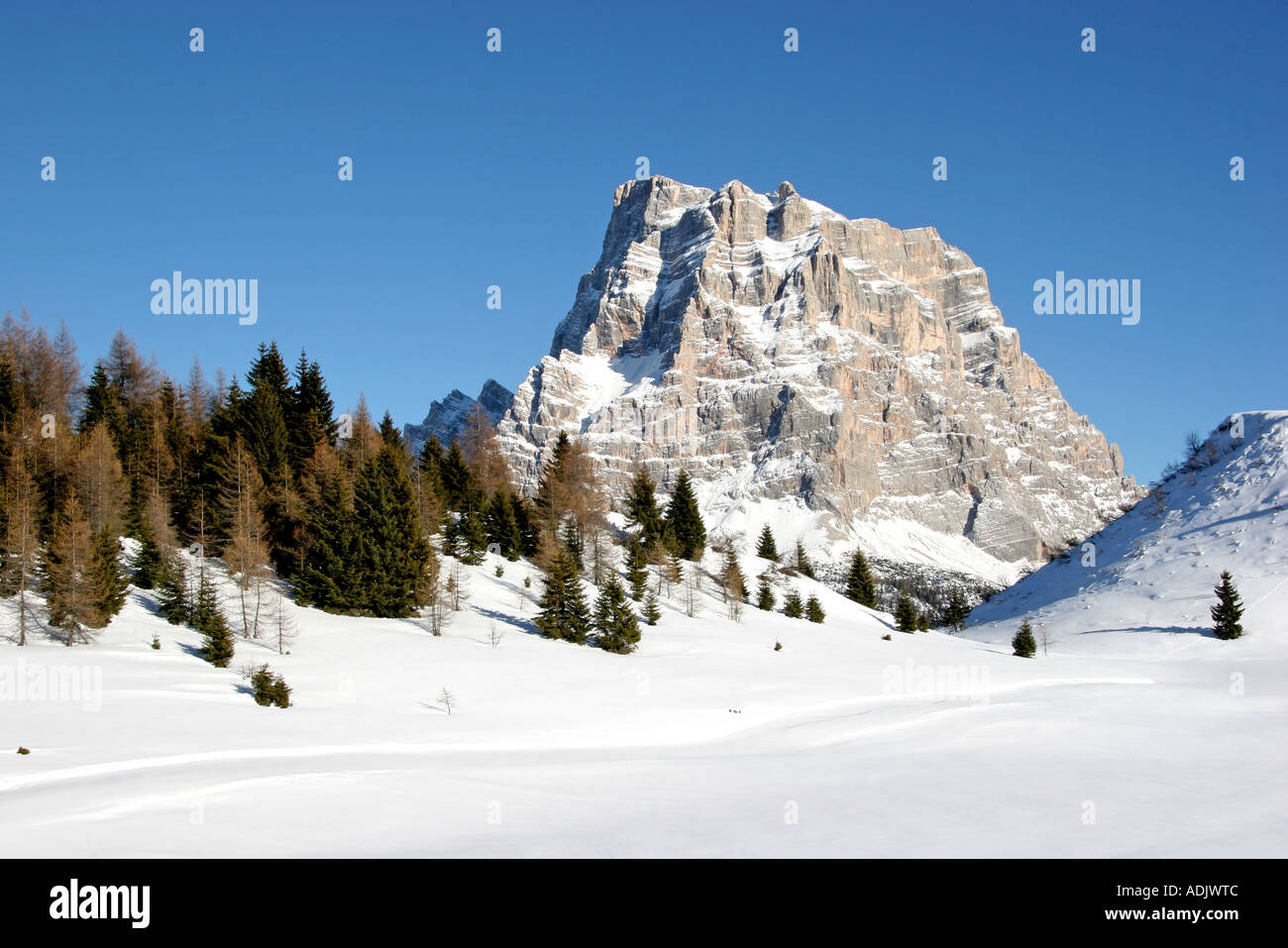 Italy Tyrol Alleghe Civetta Col de Baldi Stock Photo - Alamy