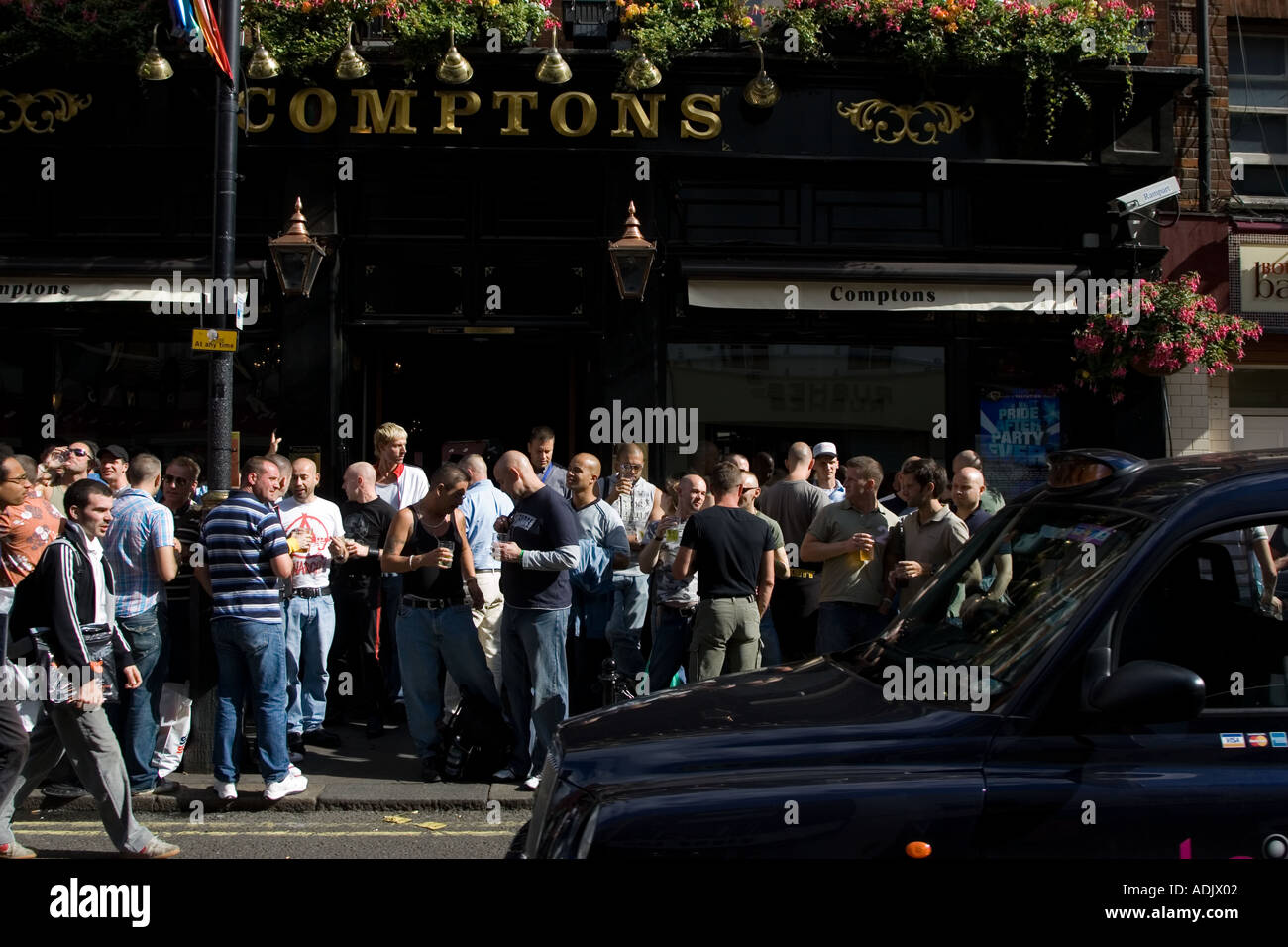 Comptons pub Soho London Stock Photo - Alamy