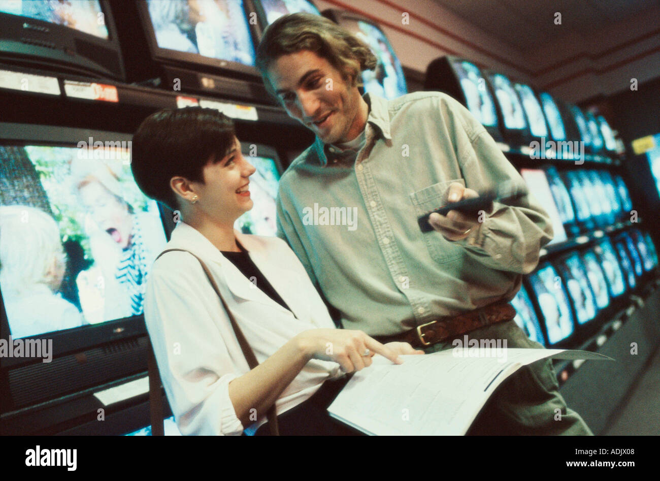 Tv store shopping hi-res stock photography and images - Alamy